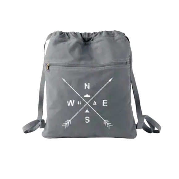 Bags | Canvas Compass Backpack | Poshmark